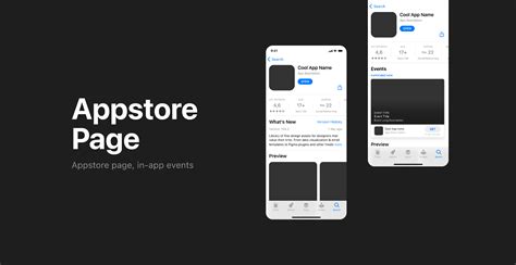 appstore page template figma