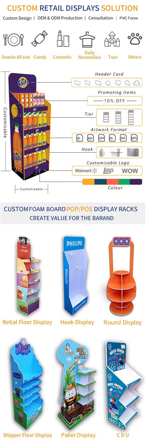 Customizable Pvc Foam Board Display Stand Pvc Factorymanufacturerssuppliers Shenzhen Wow