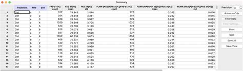 Swarm Plot — Flim Analyzer Documentation