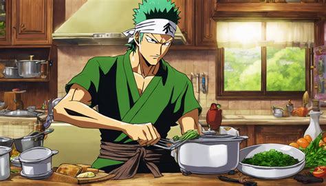 Zoros Culinary Adventure In The Kitchen Ai Wallpapers