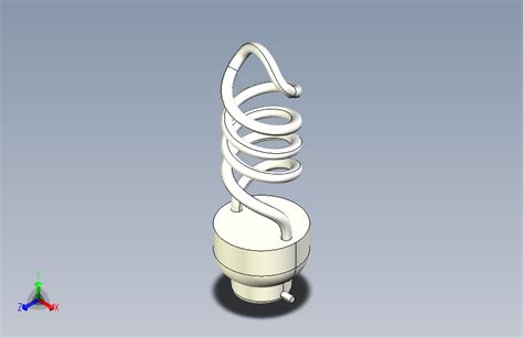 电灯泡 SOLIDWORKS 2021 模型图纸下载 懒石网