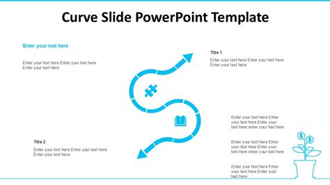 Curve Slide PowerPoint Template PPTUniverse
