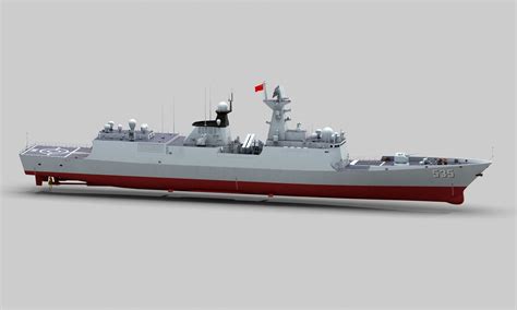 Chinese Navy Type 054a Frigate 3d Model Turbosquid 2012947