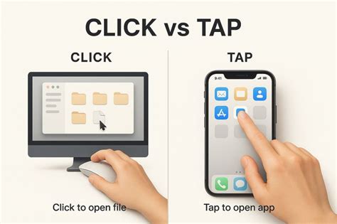 Click Vs Tap Know The Difference In Uiux And Digital Design We Often Oluwaseunfunmi Adediran