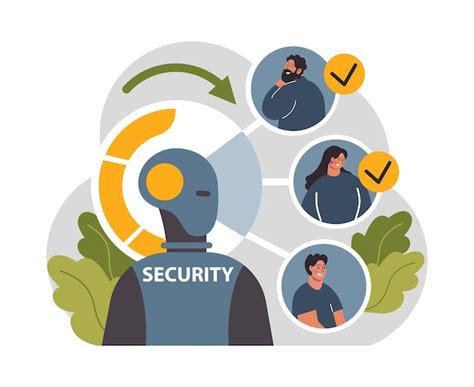 Premium Vector Cyber Or Web Security Set Artificial Intelligence