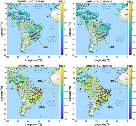 Two‐dimensional Filtered Gnss Tec Maps Derived From Ground‐based Gnss Download Scientific