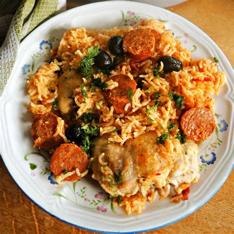 One Pot Chicken And Chorizo Rice My Gorgeous Recipes
