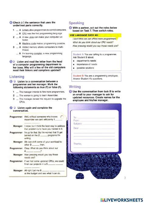 Unit 2 Programm Free Interactive Worksheets 1860040