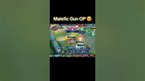 Malefic Gun Op 😍 Mobilelegends Hanabiuser Mobilelegends Shorts