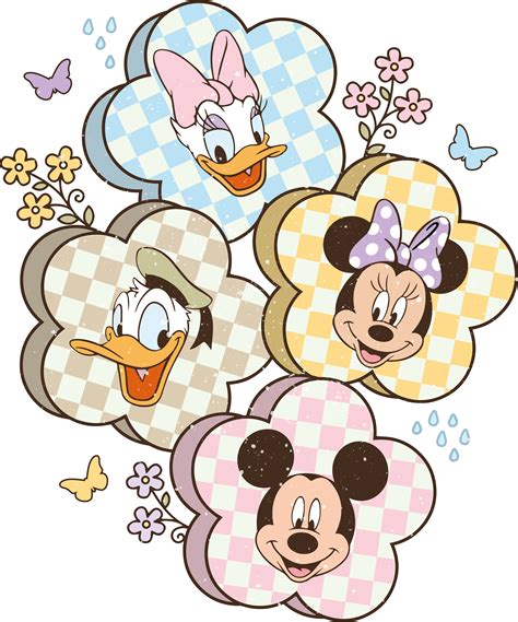 Spring Disney Dtf Ready To Press Quick Dtf Transfer