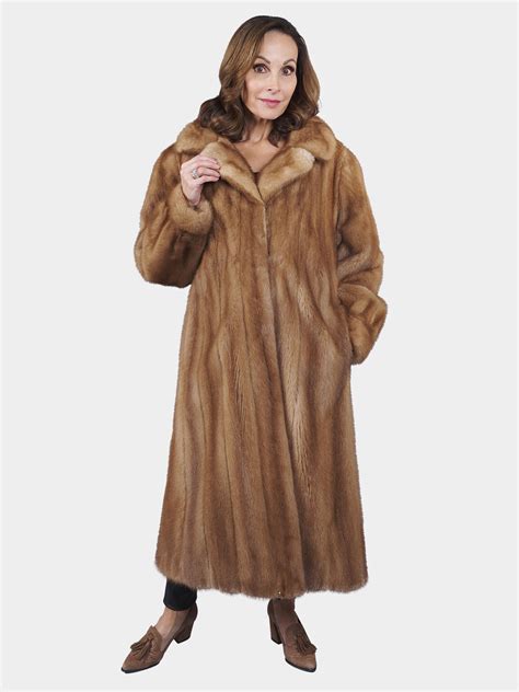 Lunaraine Mink Fur Coat Womens Xl Estate Furs