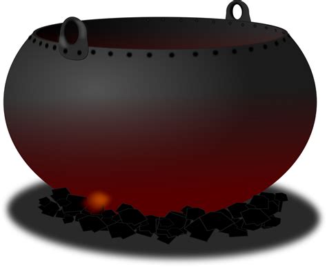 Download Cauldron Pot Fire Royalty Free Vector Graphic Pixabay