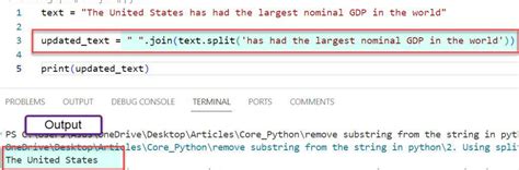 Remove Substring From String In Python If Exist