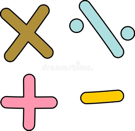 Math Signs Icon Stock Illustration Illustration Of Element 328413887