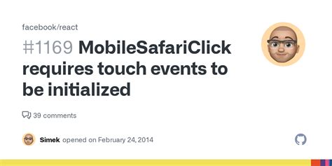 Mobilesafariclickeventplugin Requires Touch Events To Be Initialized