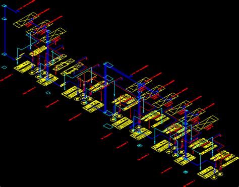 Ammonia Compressor System Piping Dwg Block For Autocad • Designs Cad