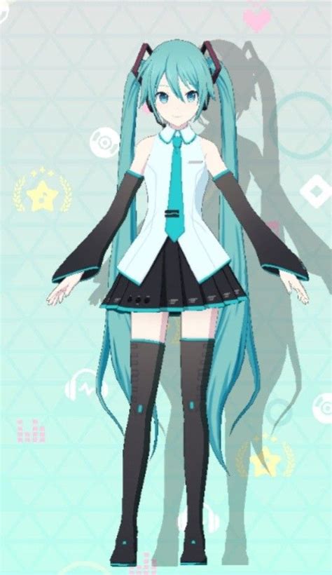 Hatsune Miku Miku Hatsune Chibi Hatsune Miku Hatsune Miku Outfits