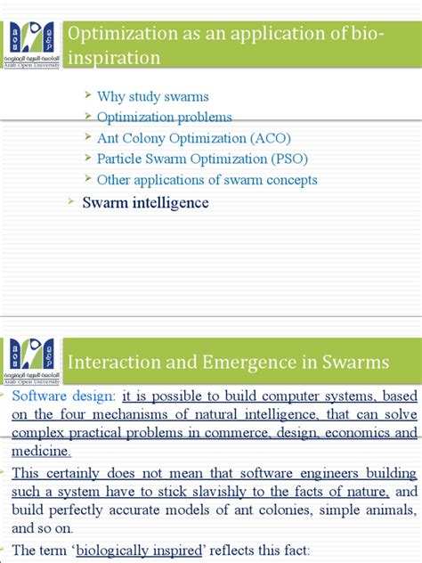 Week6 Aco And Pso Pdf Applied Mathematics