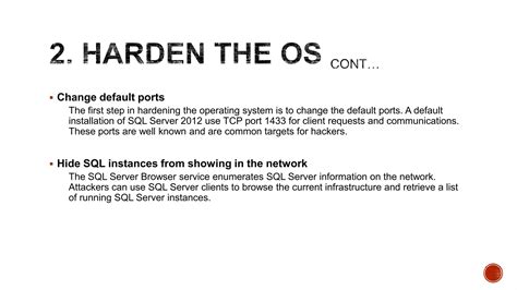 Sql Server 2012 Security Task Pptx Databases Computer Software And Applications