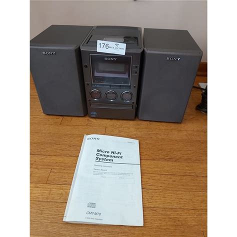 Sony Micro Hi Fi Component System Beck Auctions Inc