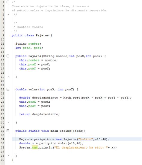 Aprendemos a utilizar métodos en Java Romi Artiles