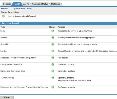 Novell Doc Novell Access Manager 31 Sp2 Installation Guide Verifying That Your Ssl Vpn