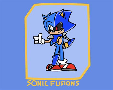 Sonic Metal Sonic Fusion ~ Cyborg Sonic By 13comicfan On Deviantart