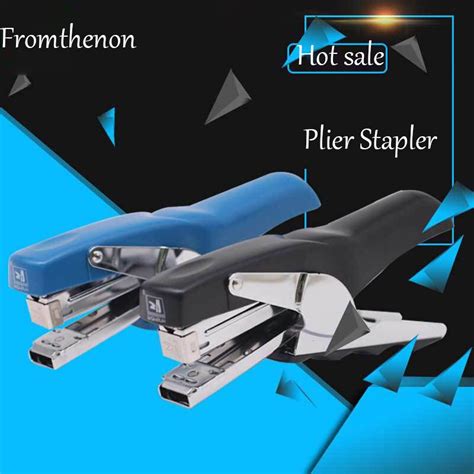 금속 헤비 듀티 스테이플러 사무실 종이 스테이플러 제본 스테이플 246 246 266 268 학교 플라이어 스테이플러 바인딩 기계스테이플러 Aliexpress