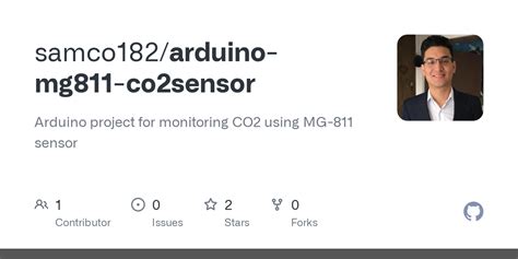 Github Samco182arduino Mg811 Co2sensor Arduino Project For Monitoring Co2 Using Mg 811 Sensor