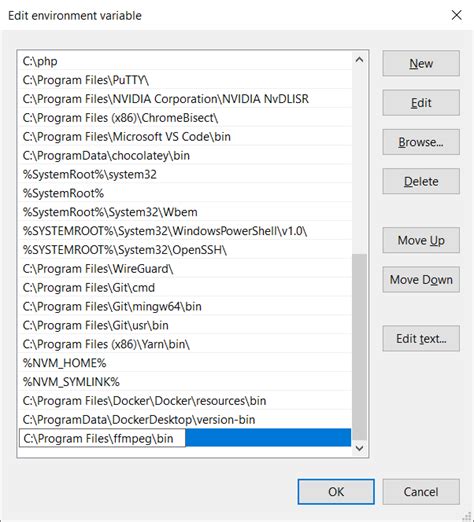 Adding Ffmpeg And Ffprobe To Your Path On Windows Sofie Tv Automation Documentation
