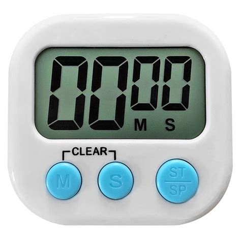 Lcd Digital Timer Magnetic Kitchen Table Countdown Grandado