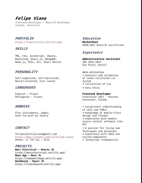 Felipe Viana On Linkedin Openforwork Frontenddeveloper Reactjs