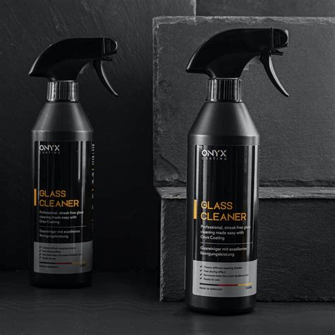 Glass Cleaner Onyx Coating