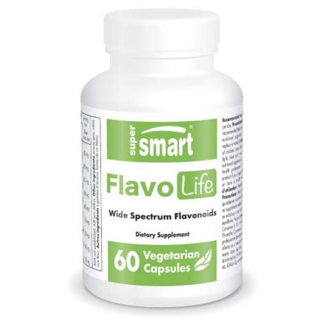 Supersmart Flavolife Flavonoid Complex Non Gmo And Gluten Free 60