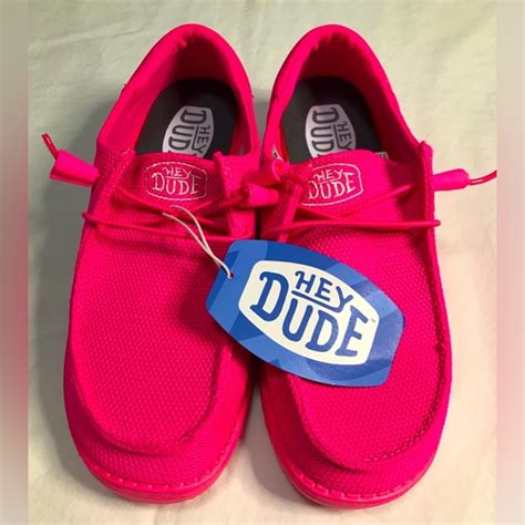 Hey Dude Shoes Heydude Women Wendy Funkelectric Pink Poshmark