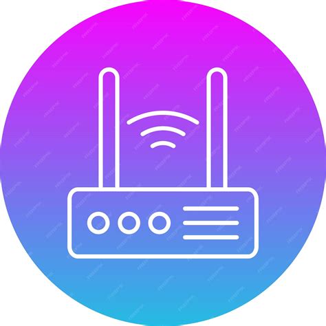Premium Vector Wifi Router Icon