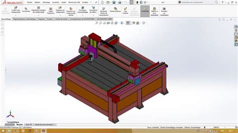 Zaafrani Wissem On Linkedin Cnc Router In 3d Solidworks Zaafrani Wissem On Linkedin Cnc Router In 3d Solidworks