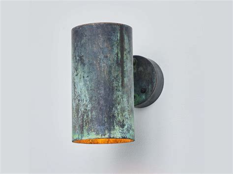 Outdoor Copper Sconce Lights Cylinder Pendant Light Exterior Light