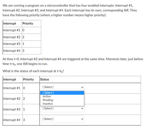 Solved We Are Running A Program On A Microcontroller That