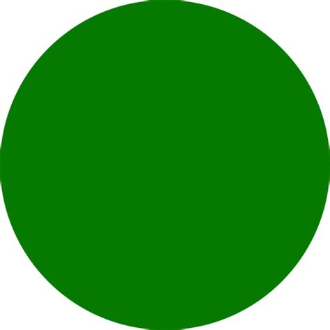 Icono De Círculo Verde Símbolo Png Verde