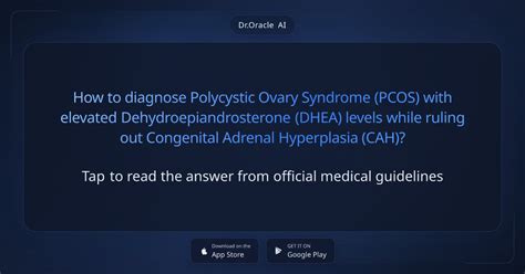 How To Diagnose Polycystic Ovary Syndrome Pcos With Elevated