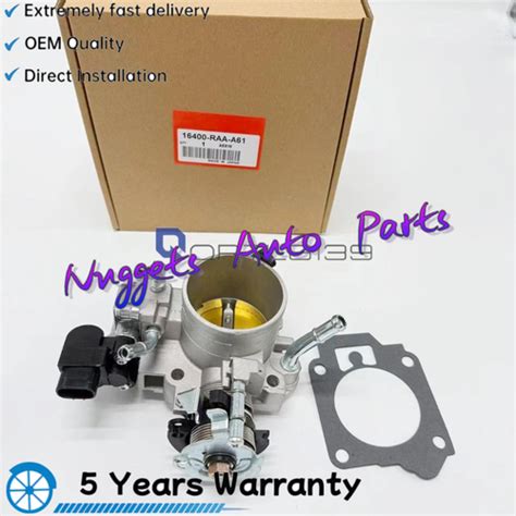 Throttle Body 16400 Raa A61 For 2003 2005 Honda Accord 03 06 Element Lx