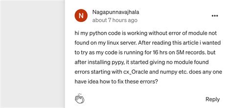Pypy Is Faster Than Python But At What Cost Towards Data Science