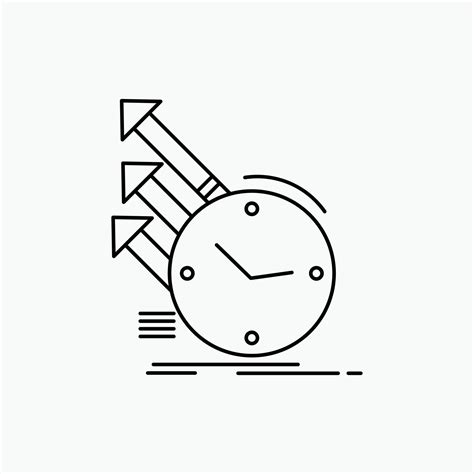 Detection Inspection Of Regularities Research Line Icon Vector Isolated Illustration