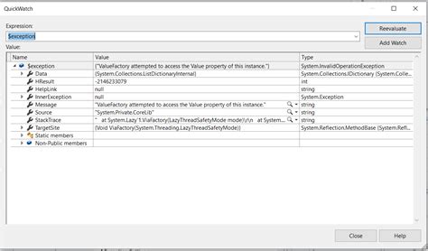 Wpf Customauthorizationmessagehandler Valuefactory Attempted To Access The Value Property