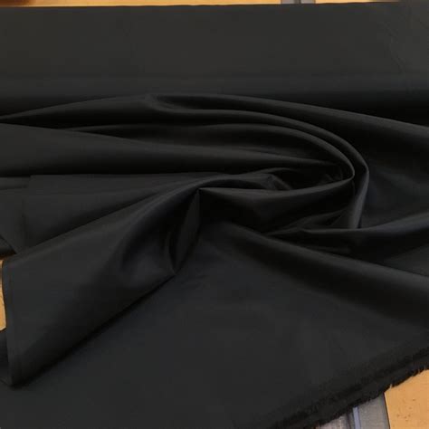 Polyester Lining Fabric Black Stitches