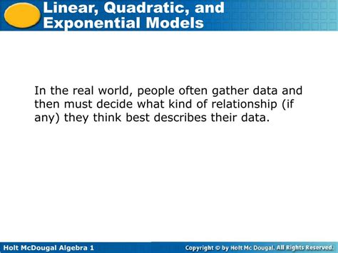 PPT Linear Quadratic And Exponential Models PowerPoint Presentation ID 3166671