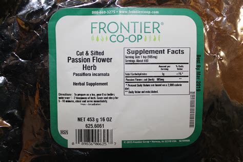 Passion Flower Herb Cs 1lb Herbal Healer Healing The World With Nature