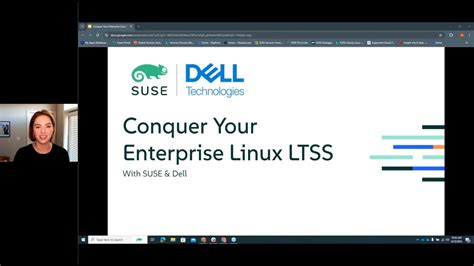 Conquer Your Enterprise Linux Ltss With Suse And Dell Youtube