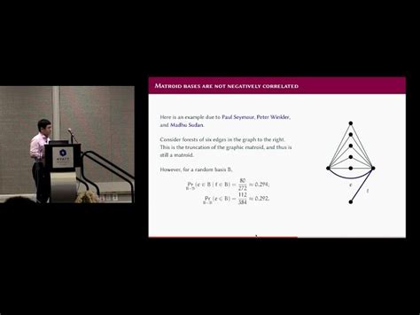 Free Video Modified Log Sobolev Inequalities For Strongly Log Concave Distributions From Ieee